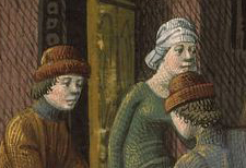 Female headgear in the 1400's - Postej & Stews