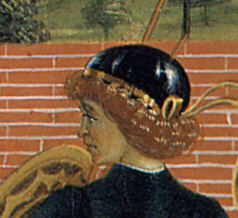 Male hair styles and head gear in the 1400's - Postej & Stews