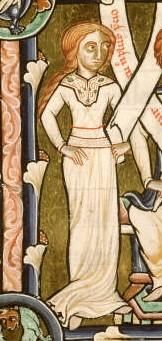 medieval female fashion 1000-1300 - 11th century fashion, 12th century ...